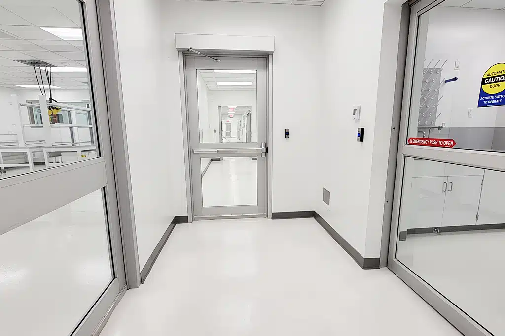 Cleanroom Swinging Doors | Control and Protection Solutions